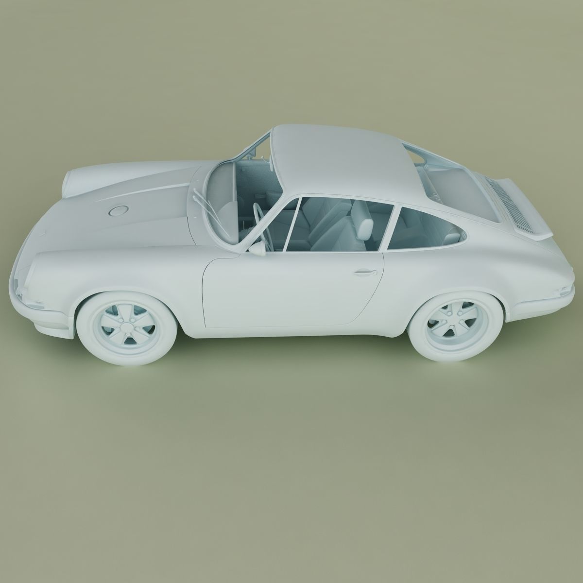 Singer Porsche 911 3D model | CGTrader
