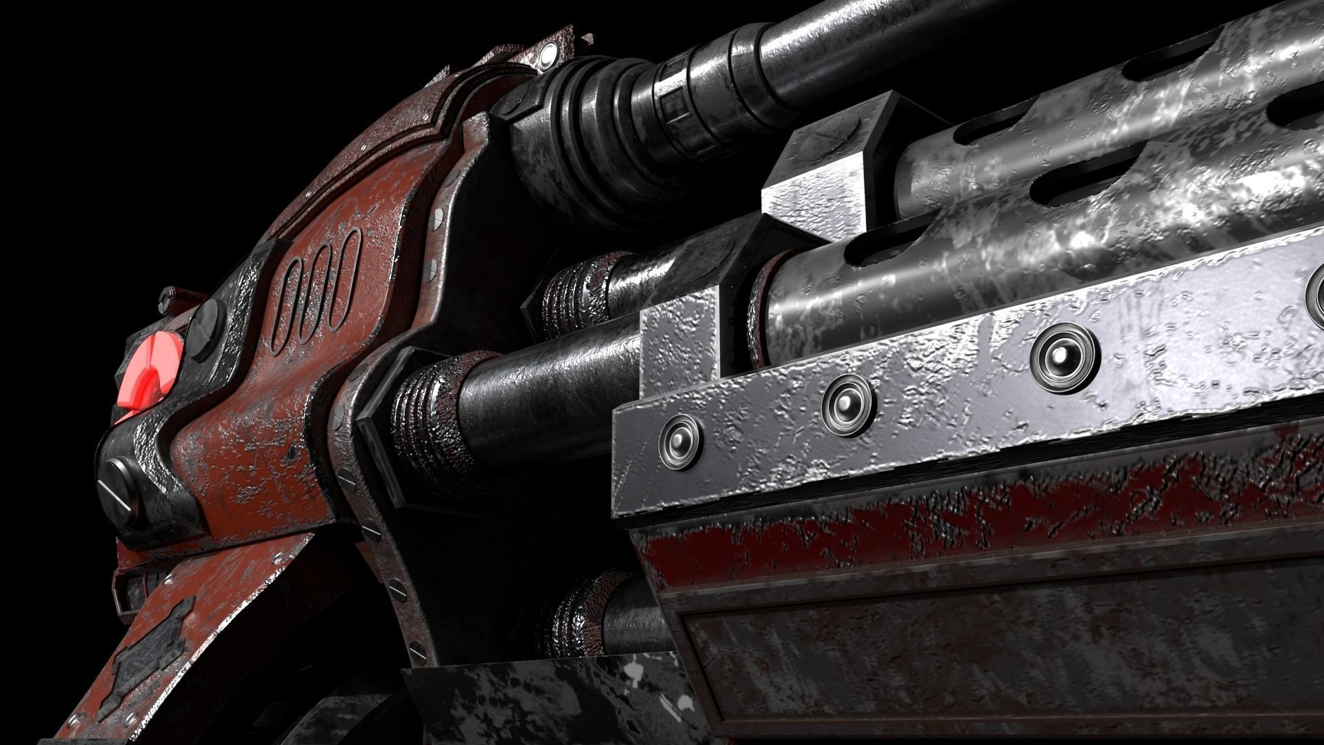 Modified Boomshot Grenade Launcher 3D model | CGTrader
