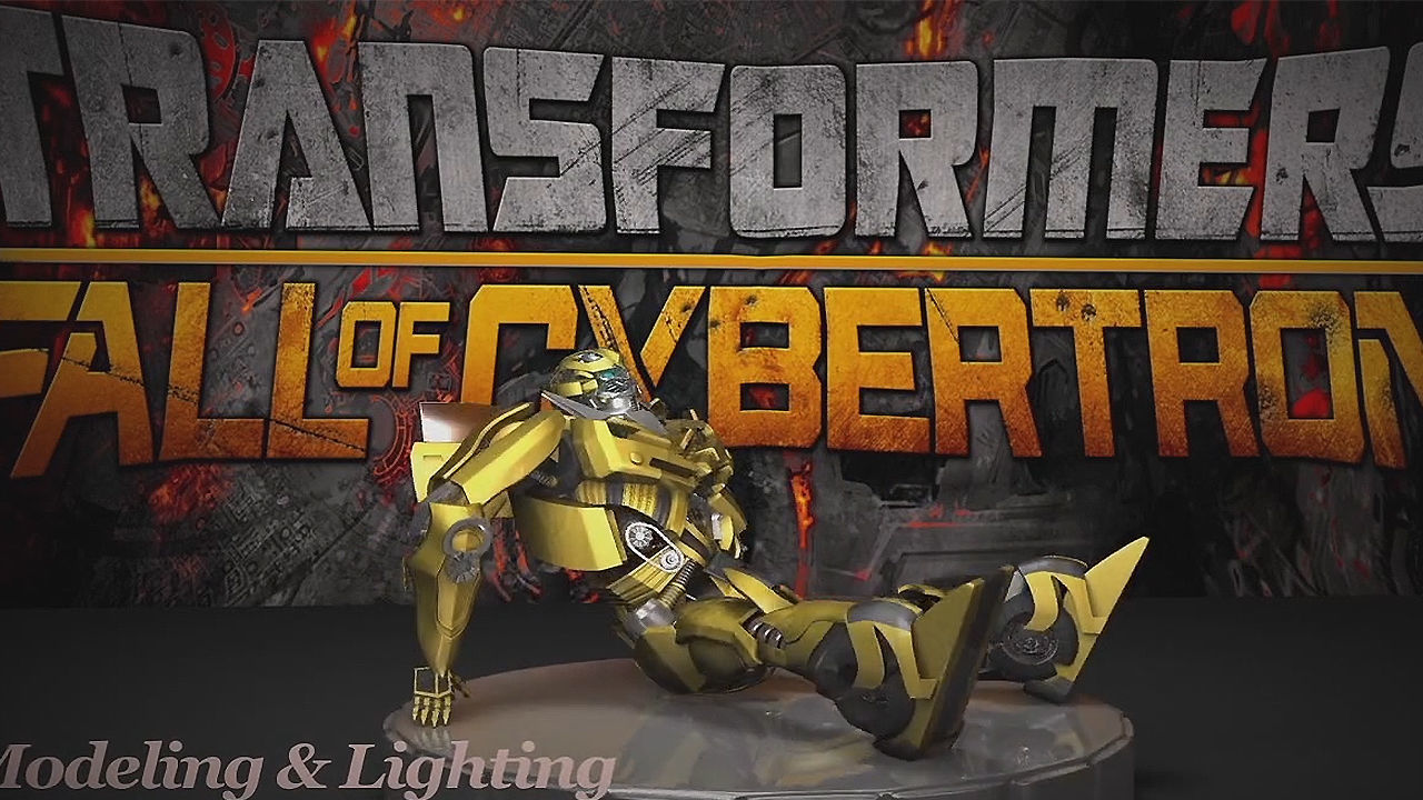 3D model Bumblebee robot VR / AR / low-poly | CGTrader