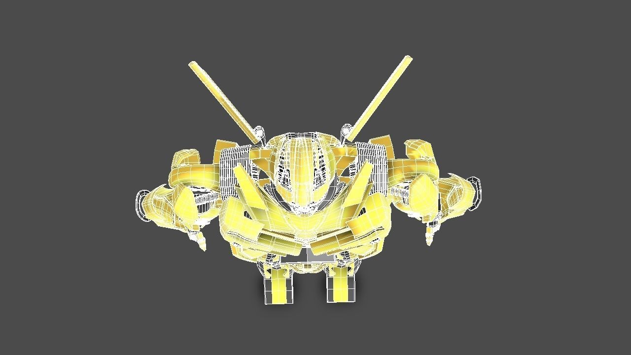 3D model Bumblebee robot VR / AR / low-poly | CGTrader