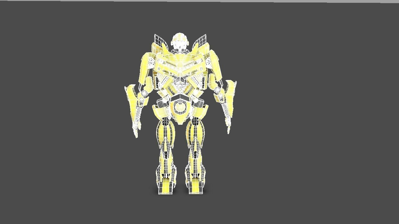 3D model Bumblebee robot VR / AR / low-poly | CGTrader