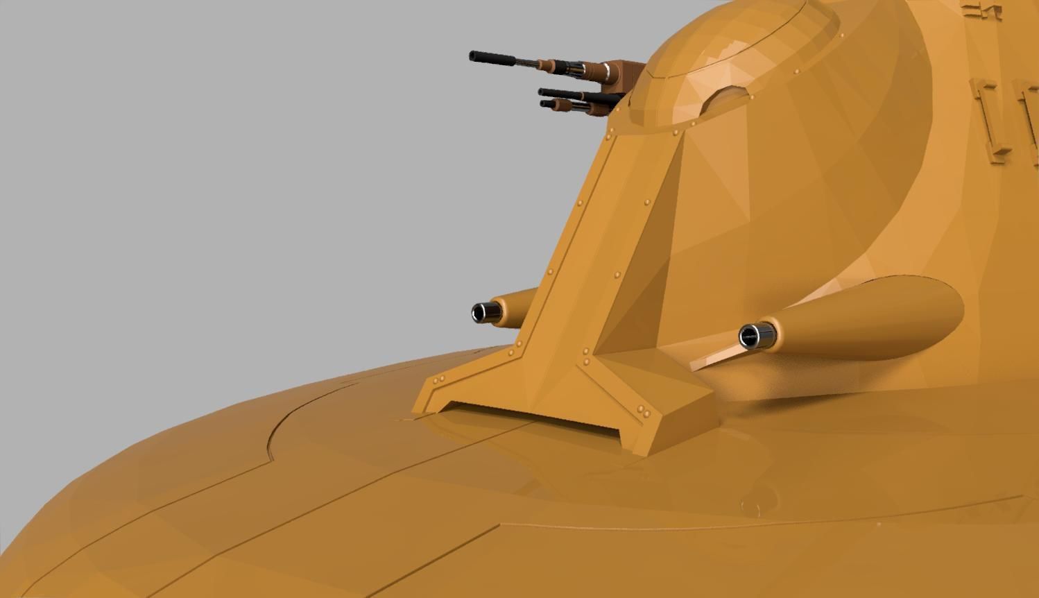 Star Wars AAT ASSAULT TANK 3D model 3D printable | CGTrader