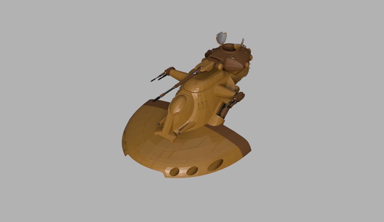Star Wars AAT ASSAULT TANK 3D model 3D printable | CGTrader