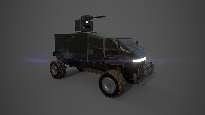 Special force vehicle 3D model | CGTrader