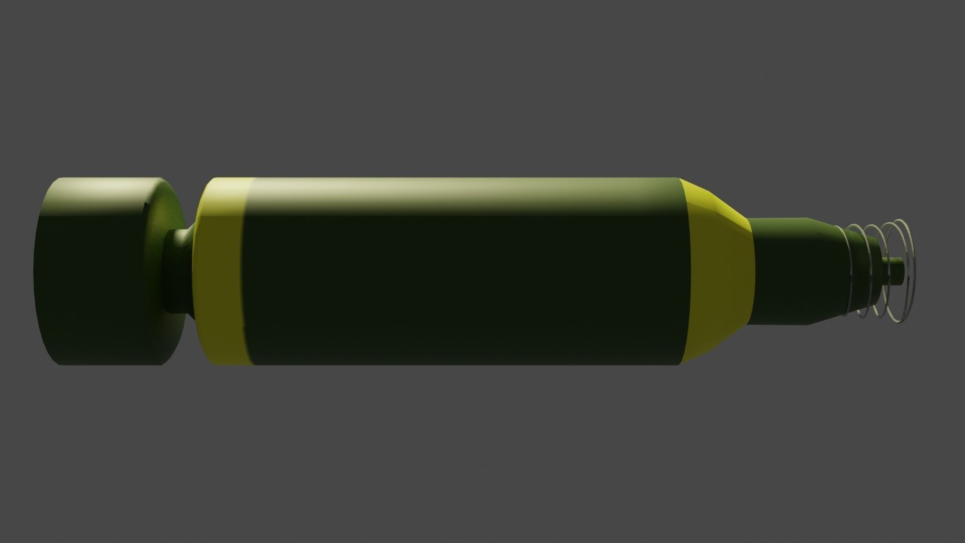 3D model British Explosive Ordnance Modified US 20lb Fragmentation Bomb ...