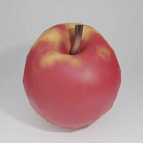 3D model Stylized PBR Apple VR / AR / low-poly | CGTrader