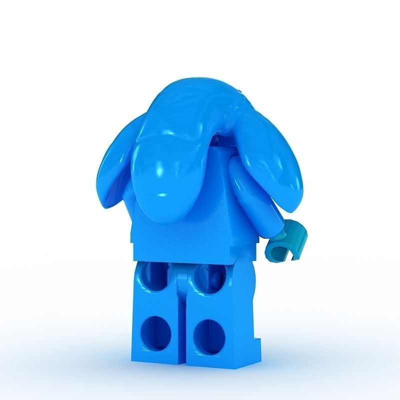 LEGO Minfigure Max Rebo 3D model | CGTrader