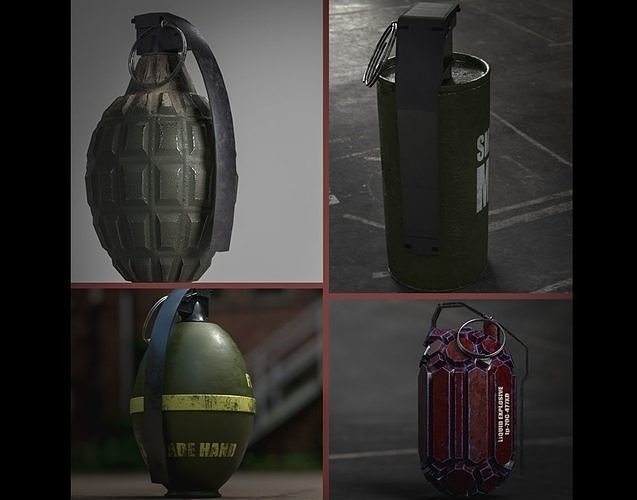 Modern Frag Grenade