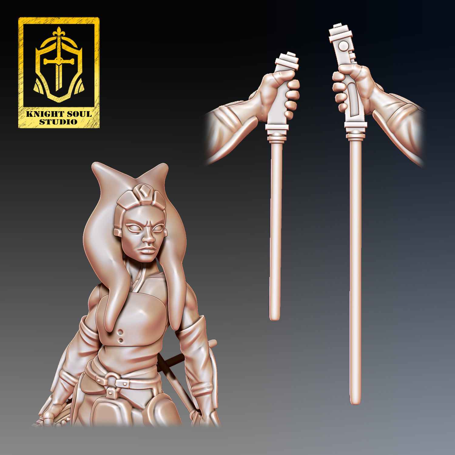 PACK DARK CLAW V REBEL KNIGHT 3D model 3D printable | CGTrader