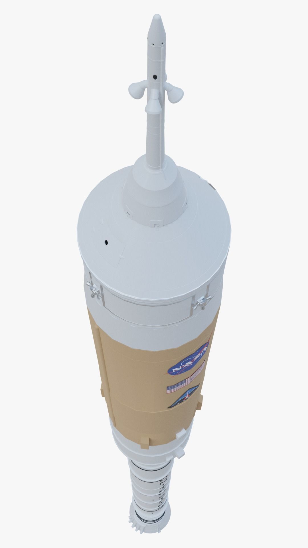 3D model Ares 1 NASA Rocket VR / AR / low-poly | CGTrader
