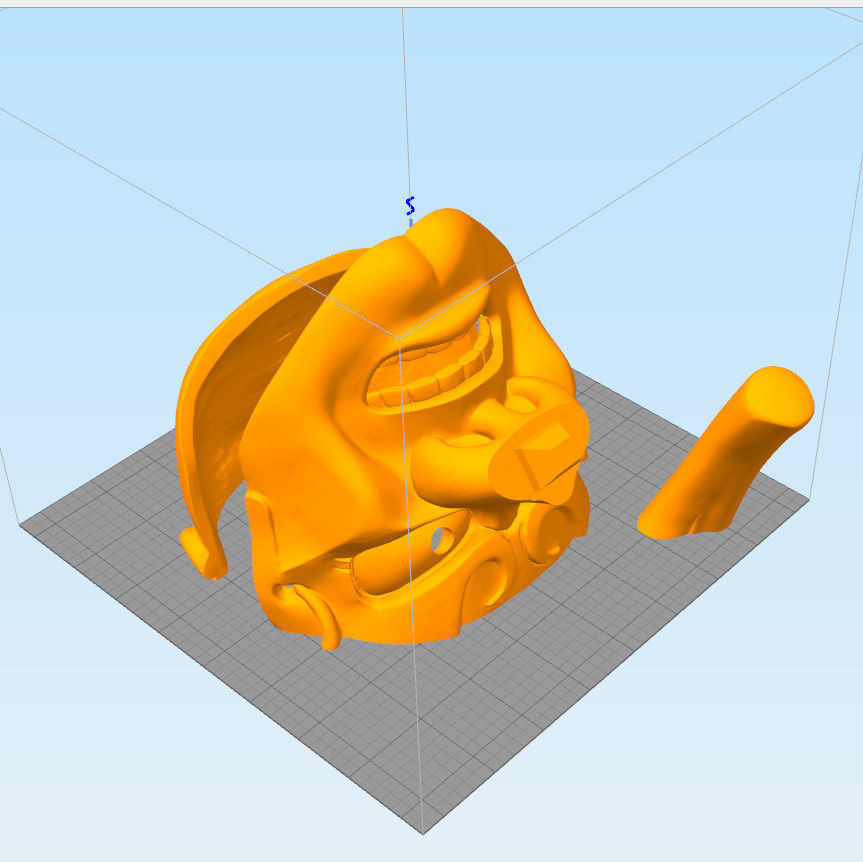 TENGU MASK 3D model 3D printable | CGTrader