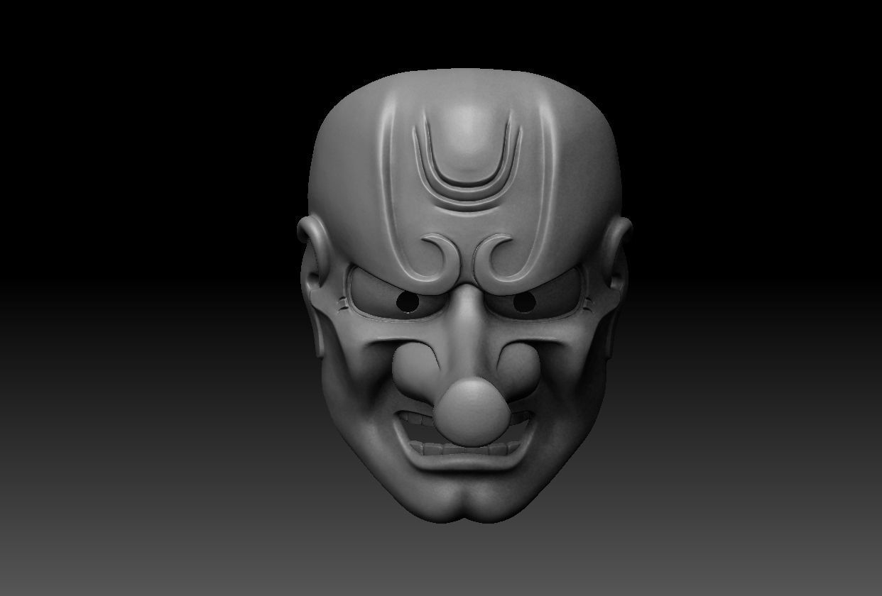 TENGU MASK 3D model 3D printable | CGTrader