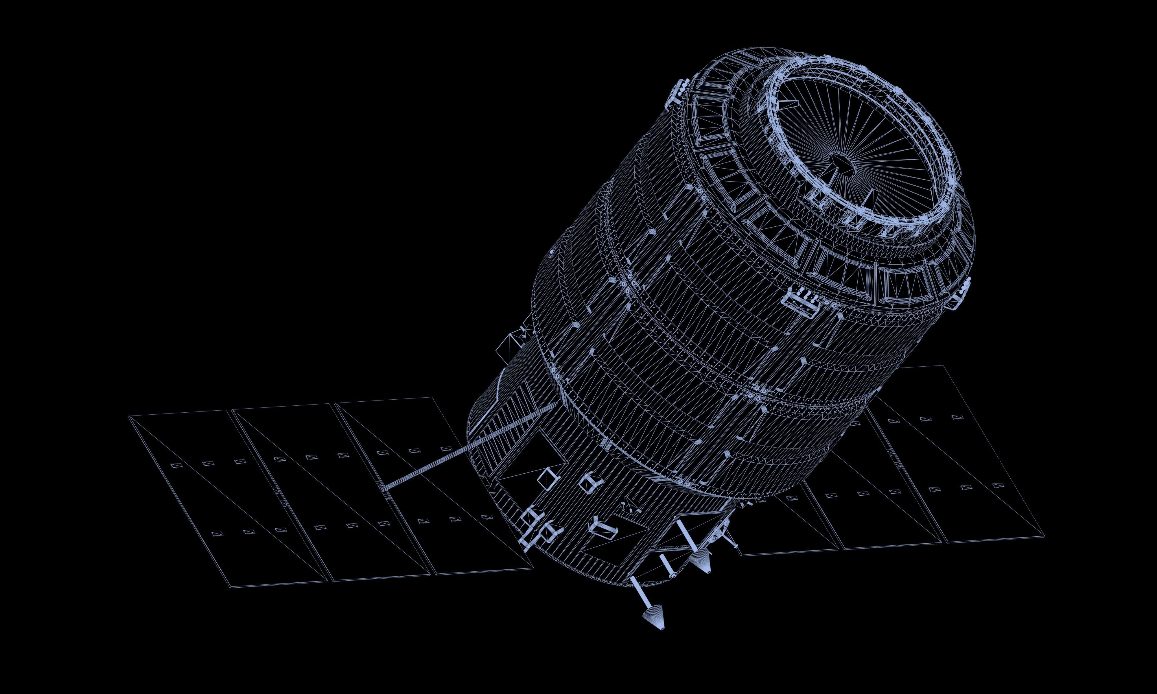 Standard Cygnus spacecraft 3D model | CGTrader