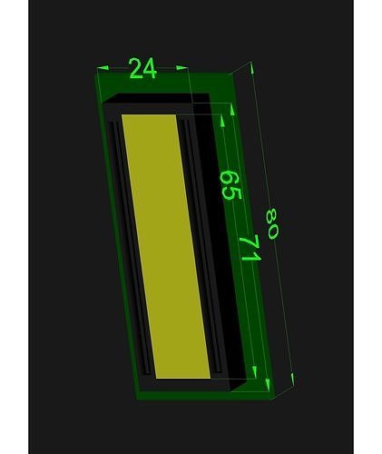 LCD 16x2 3D Model 3D model rigged | CGTrader