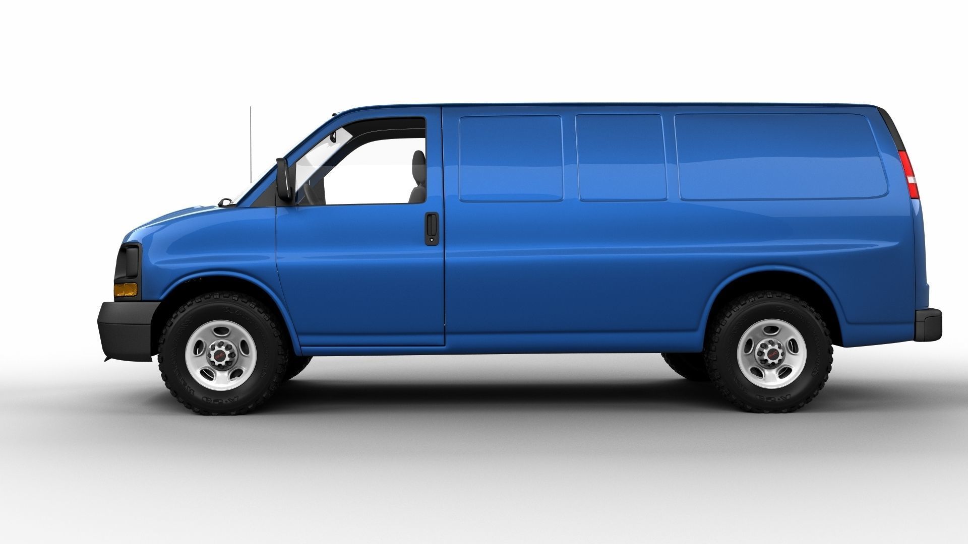 American Van 3D model | CGTrader