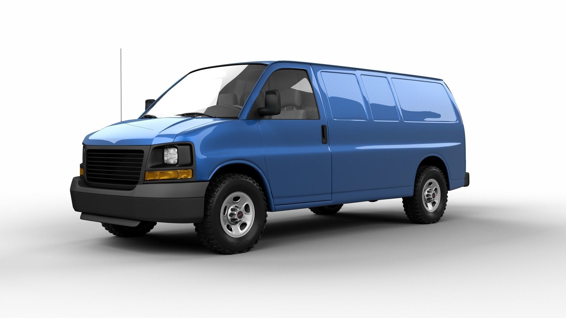 American Van 3D model | CGTrader