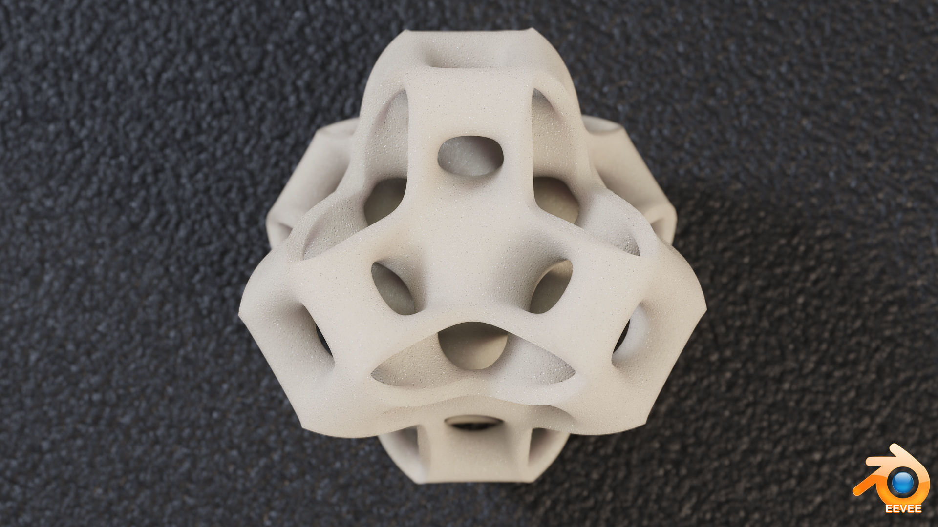 Cubic Gyroid Sculpture 3D model 3D printable | CGTrader