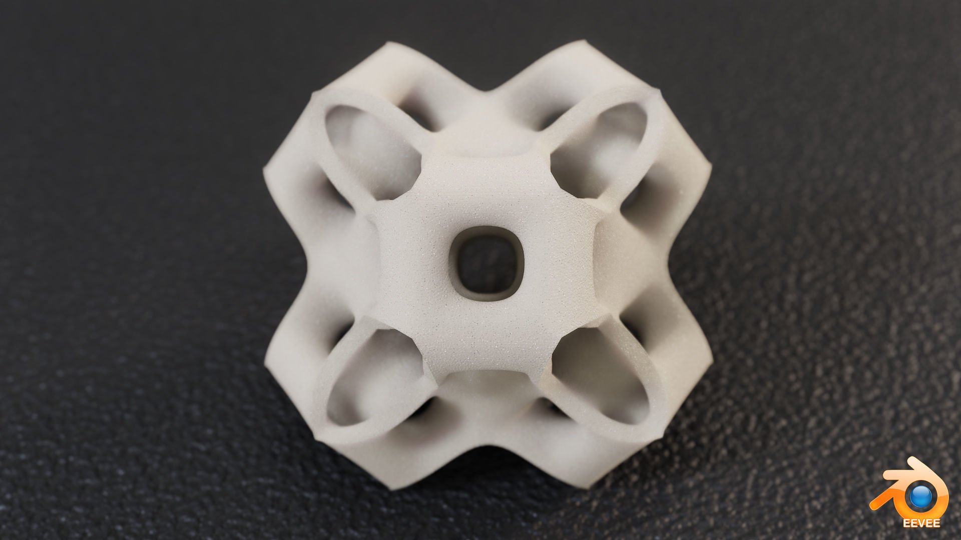 Cubic Gyroid Sculpture 3D model 3D printable | CGTrader