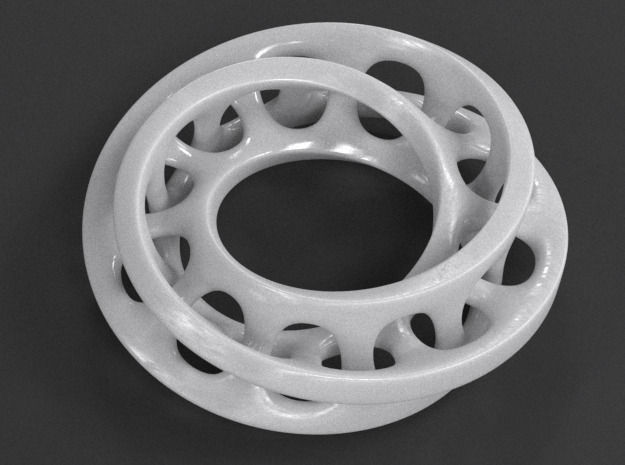Interlocked Mobius Ladder 3D model 3D printable | CGTrader
