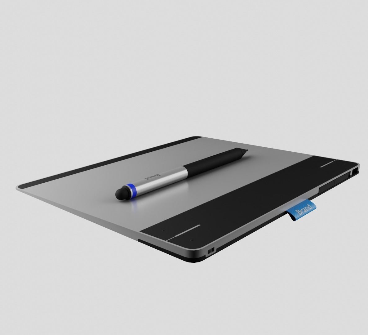 3D model Intou CTL 480 Drawing tablet VR / AR / low-poly | CGTrader