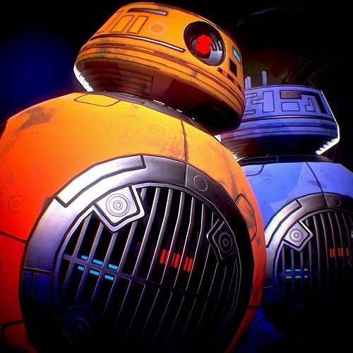 3D model Star Wars Droid BB-9E VR / AR / low-poly | CGTrader