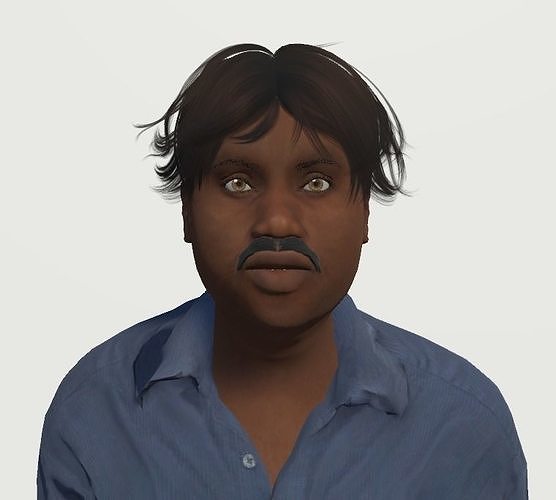 Unity Humanoid Model Male 012 free 3D model animated rigged | CGTrader