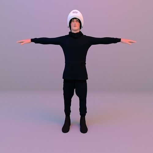 Man 3D model 3D model animated rigged | CGTrader
