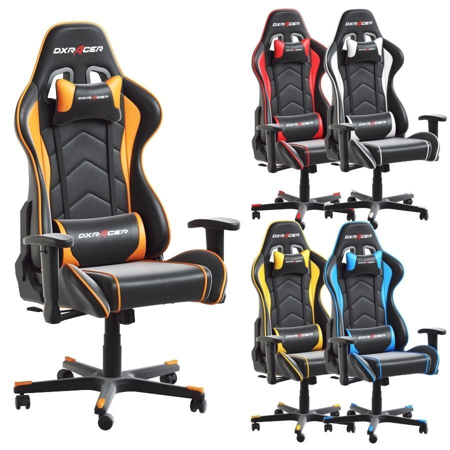 Gaming chair DXRacer Formula series Model FE08 3D model | CGTrader
