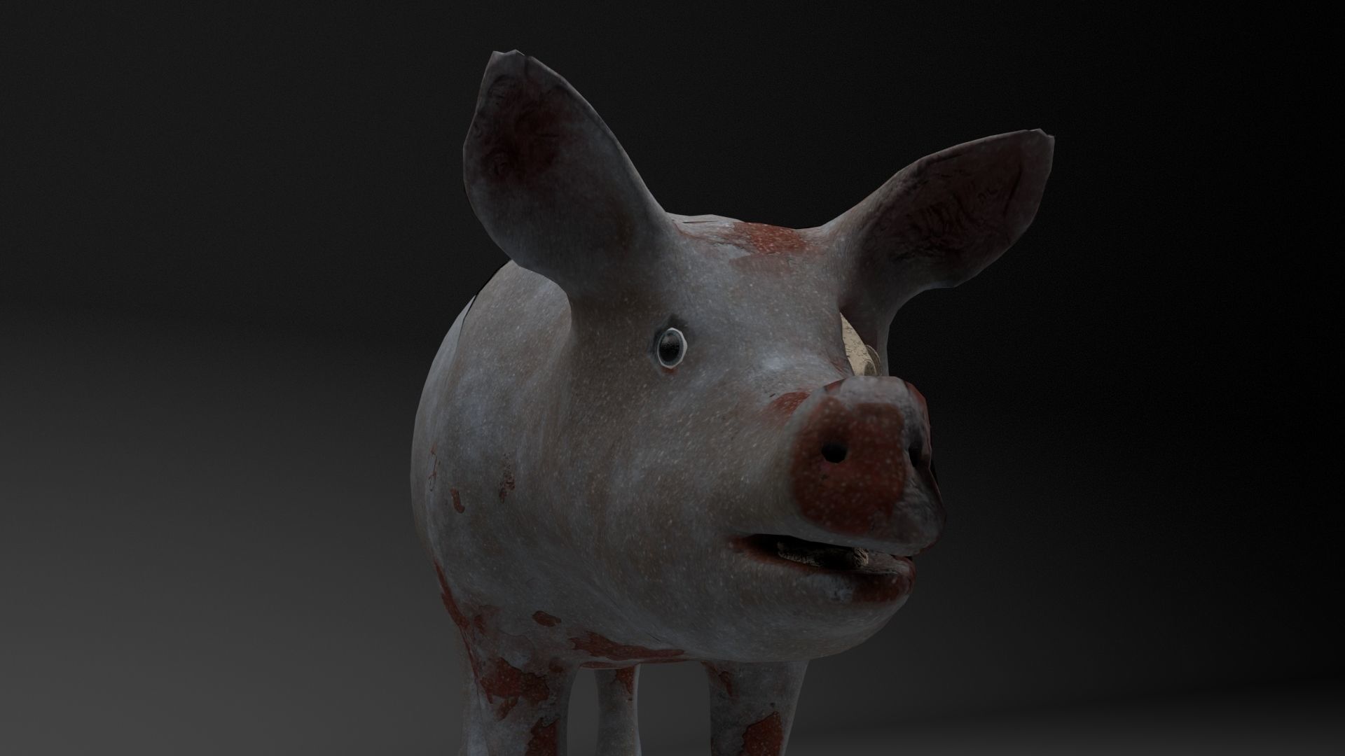 3D model Zombie pig with 2 texture map 4k VR / AR / low-poly | CGTrader