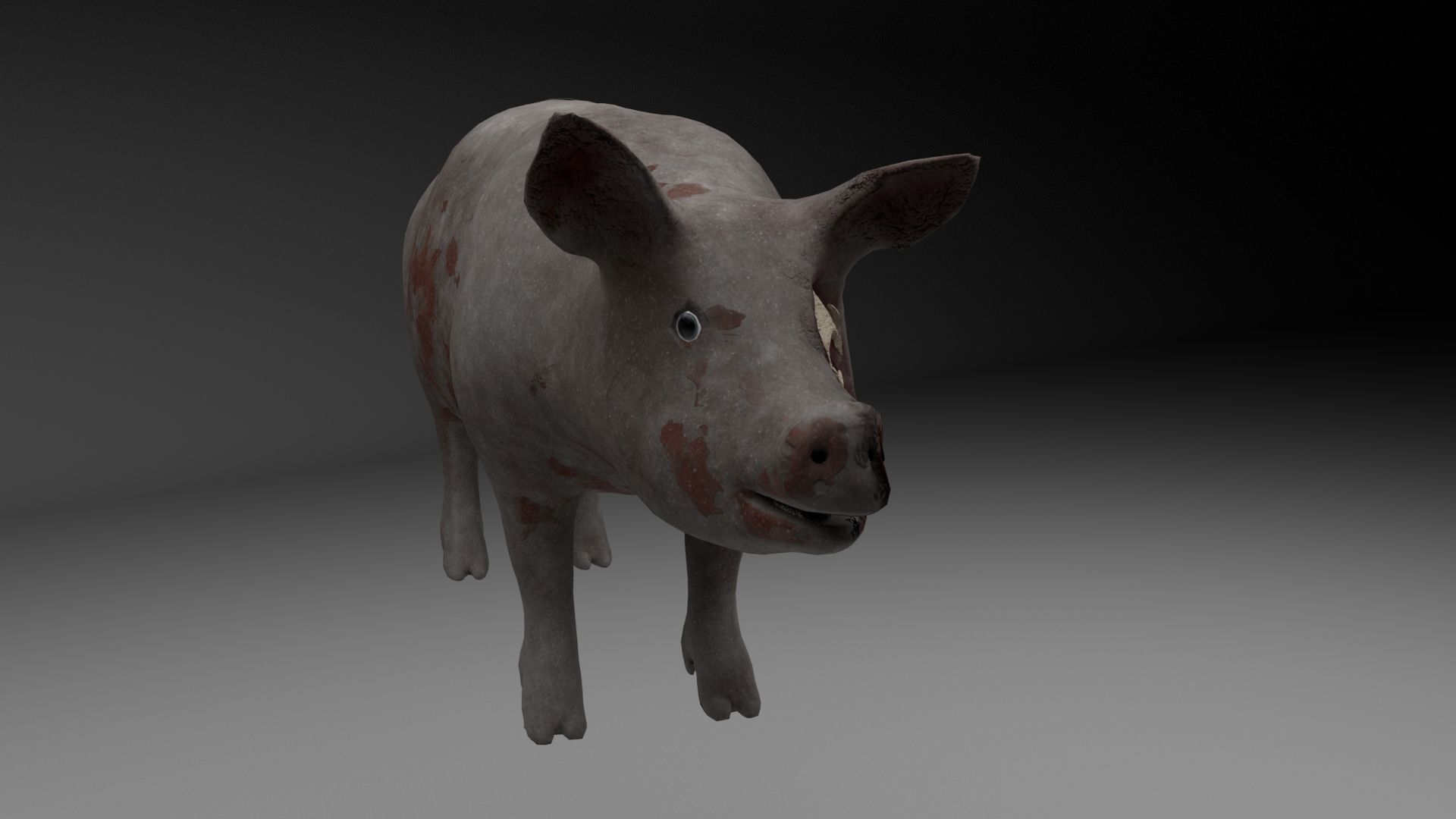 3D model Zombie pig with 2 texture map 4k VR / AR / low-poly | CGTrader