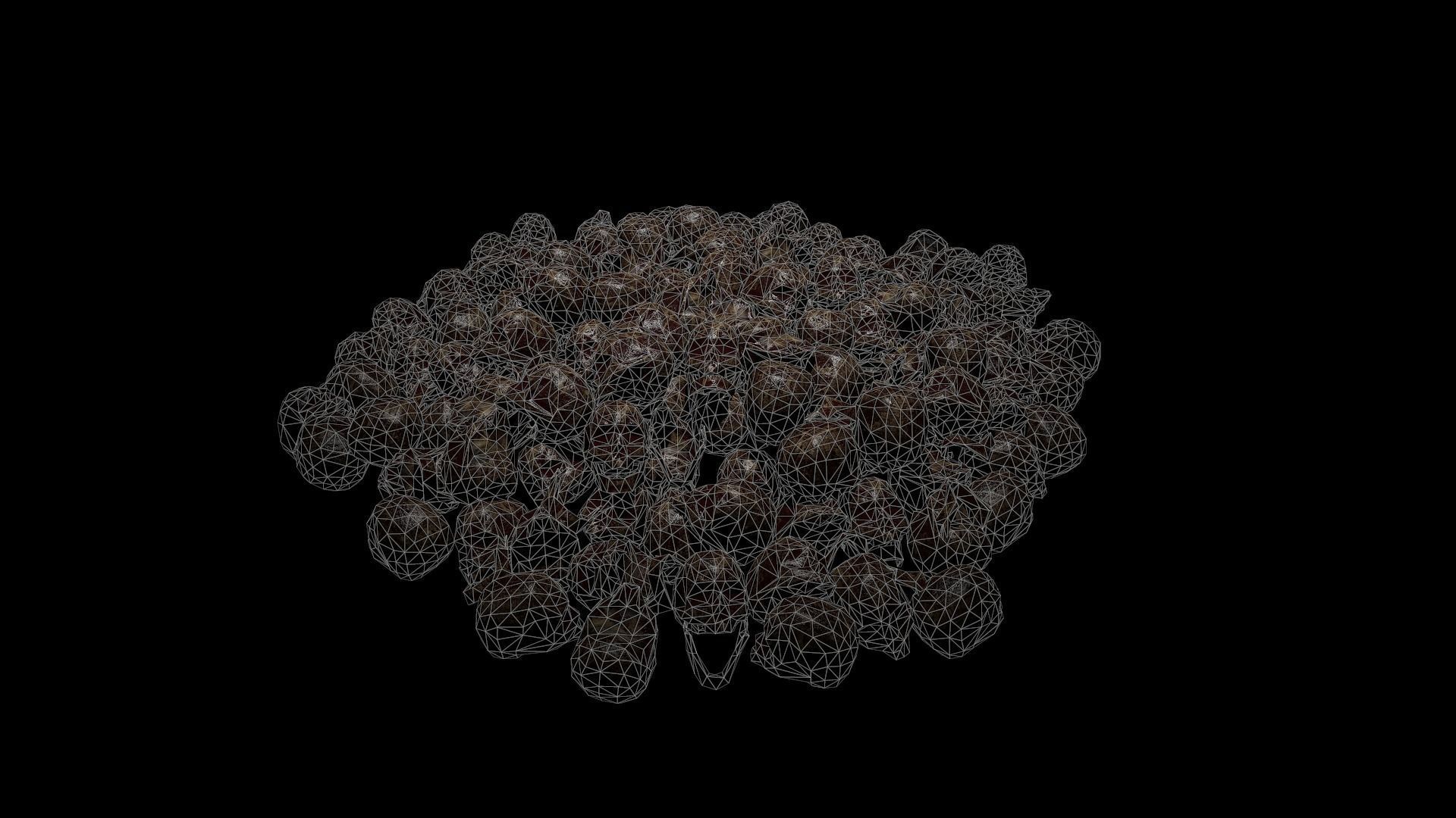 3D model Skull Pile VR / AR / low-poly | CGTrader