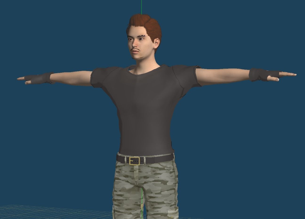 Unity Humanoid Model Male 011 free 3D model animated rigged | CGTrader