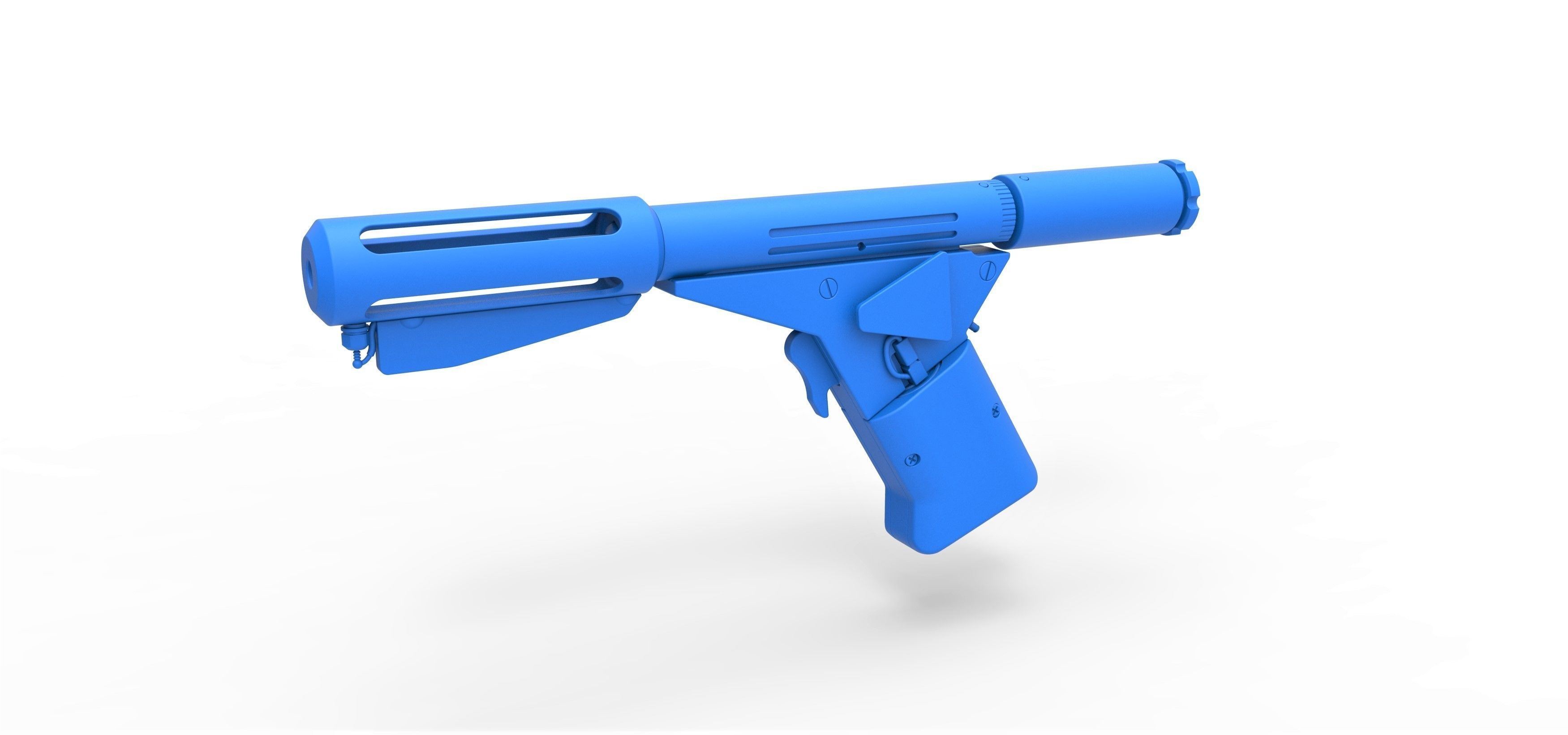 Flame pistol from the movie Logans Run 1976 3D model | CGTrader