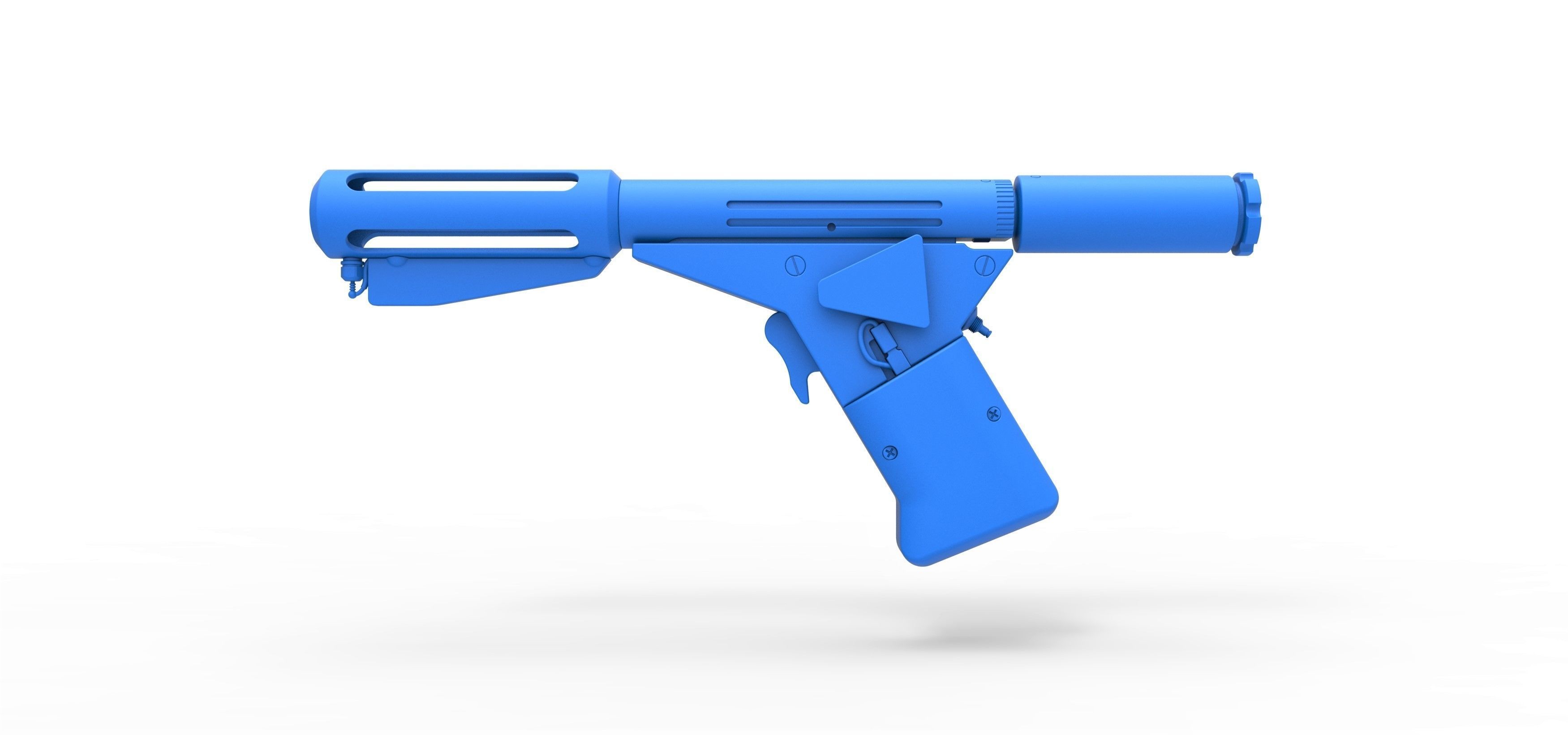 Flame pistol from the movie Logans Run 1976 3D model | CGTrader