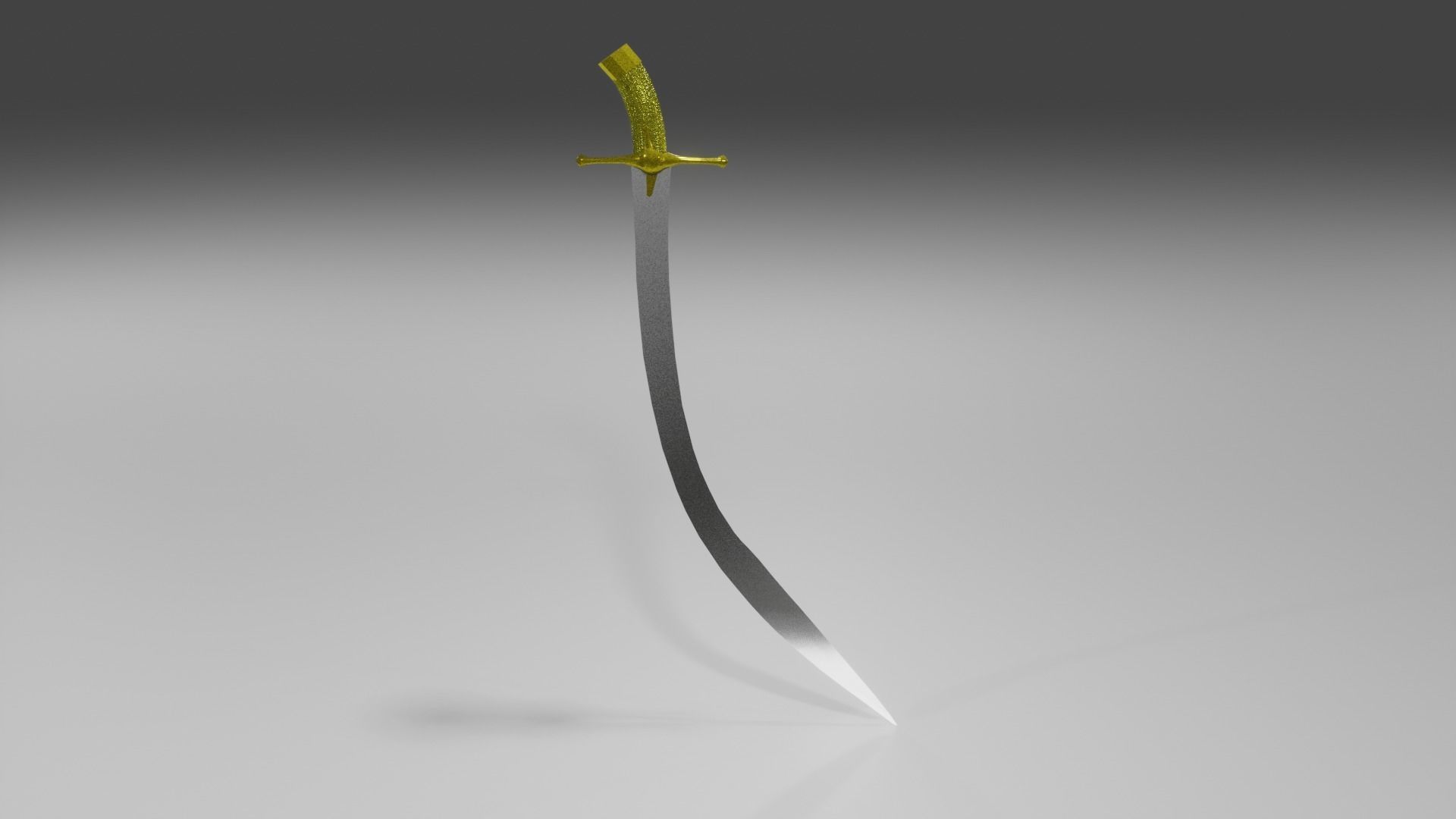 Romanian sword kilij 3D | CGTrader