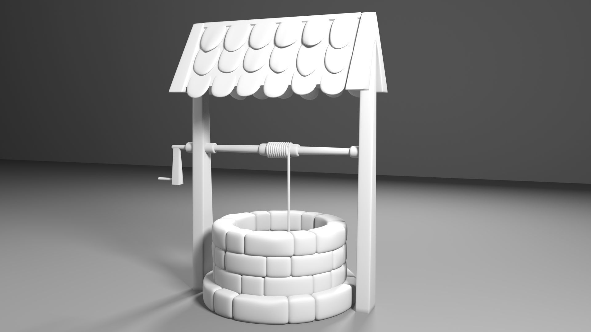 3D Well model | CGTrader