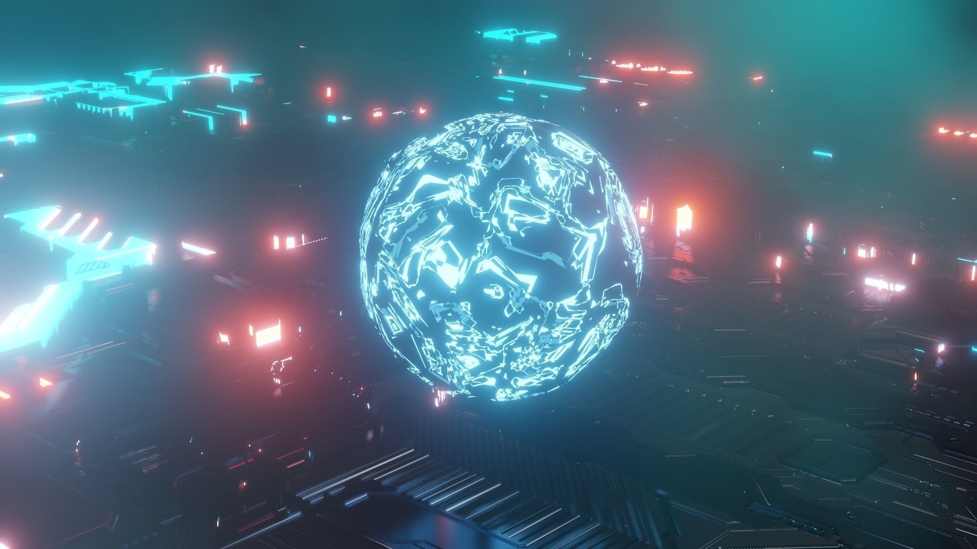 Cinematic Scify Scene free 3D model animated | CGTrader