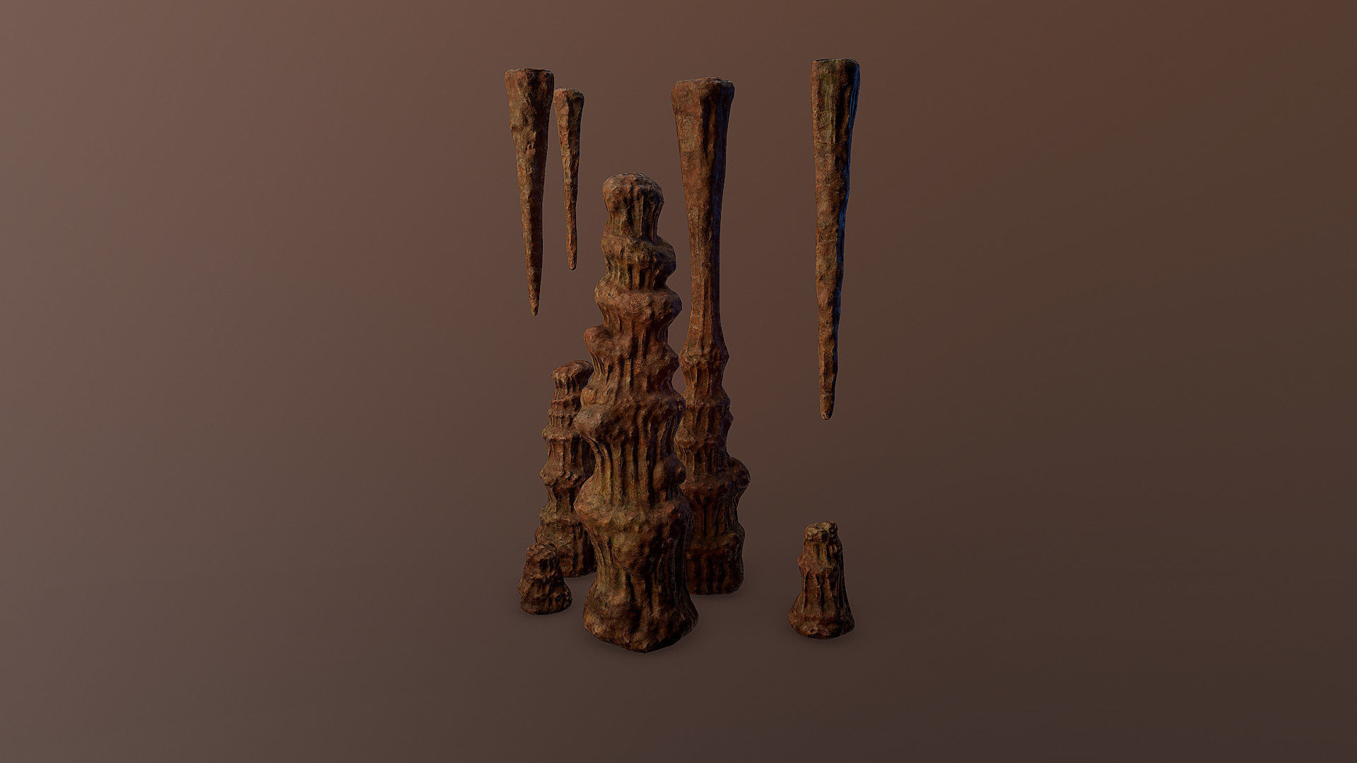 Stalagmite 3D model | CGTrader