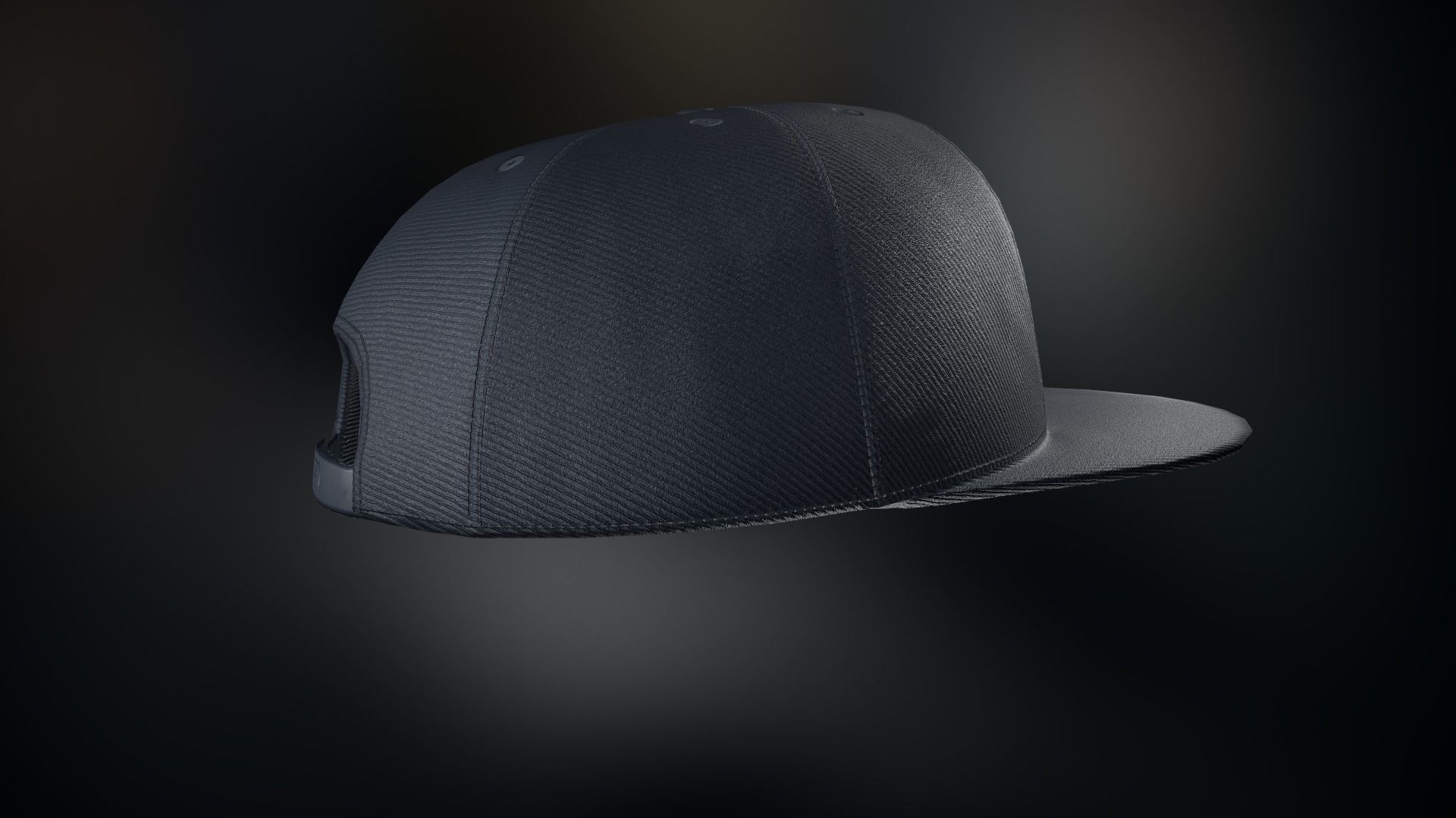 3D model Snapback VR / AR / low-poly | CGTrader