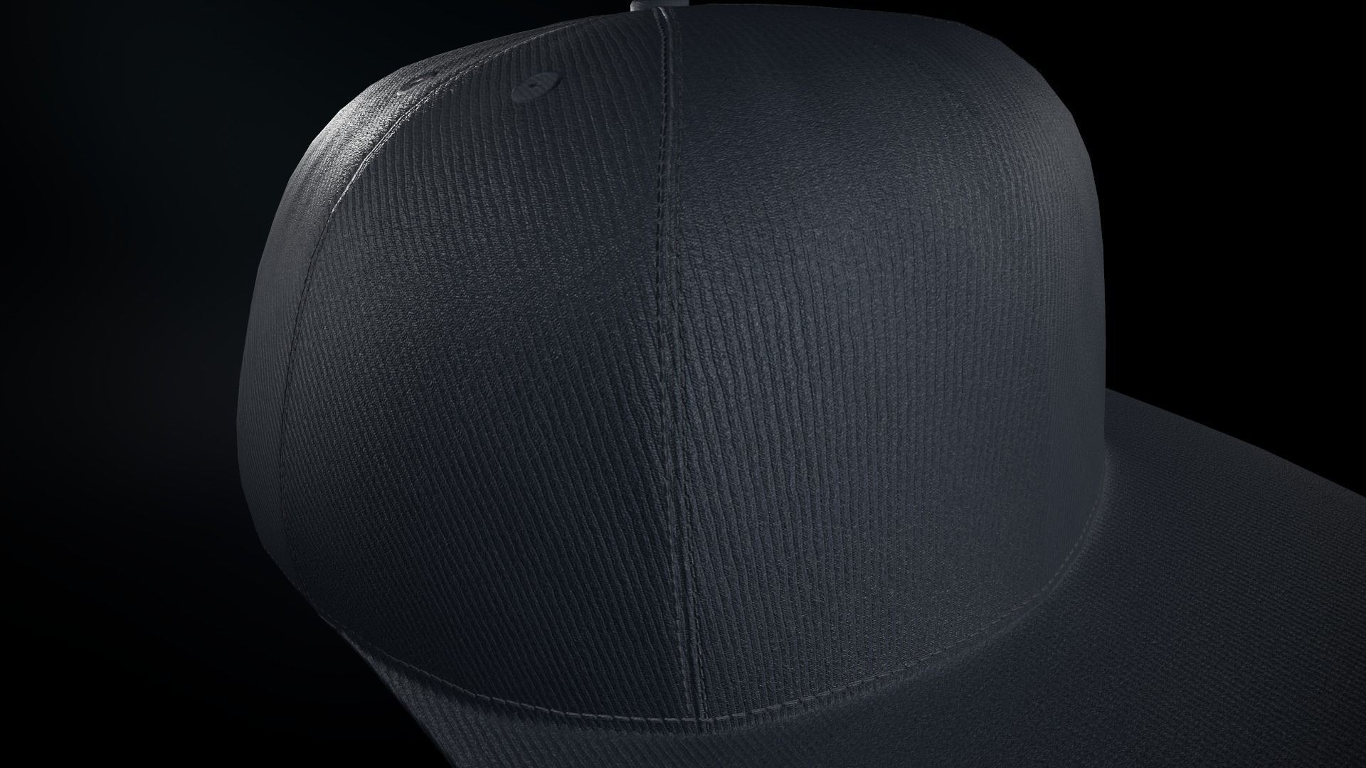 3D model Snapback VR / AR / low-poly | CGTrader