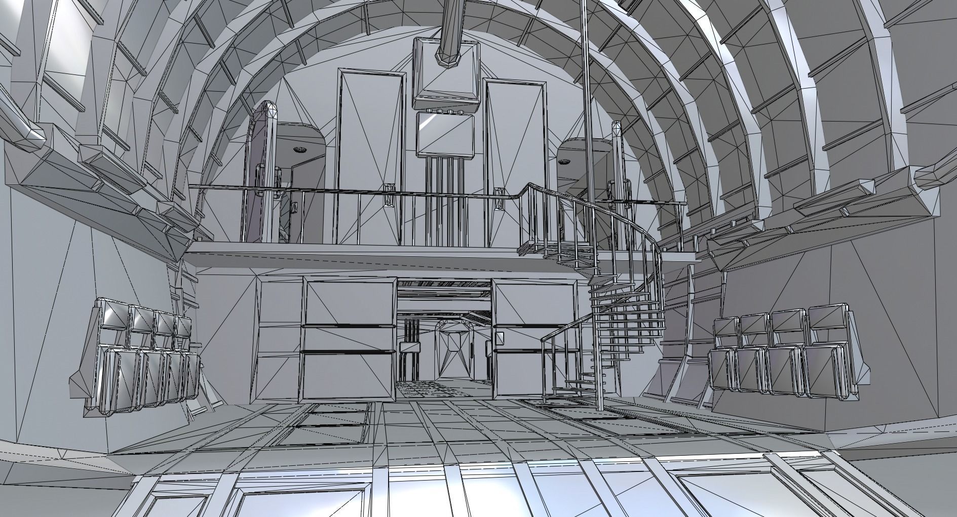 3D model AOS - The Bus - C17 Globemaster VR / AR / low-poly | CGTrader