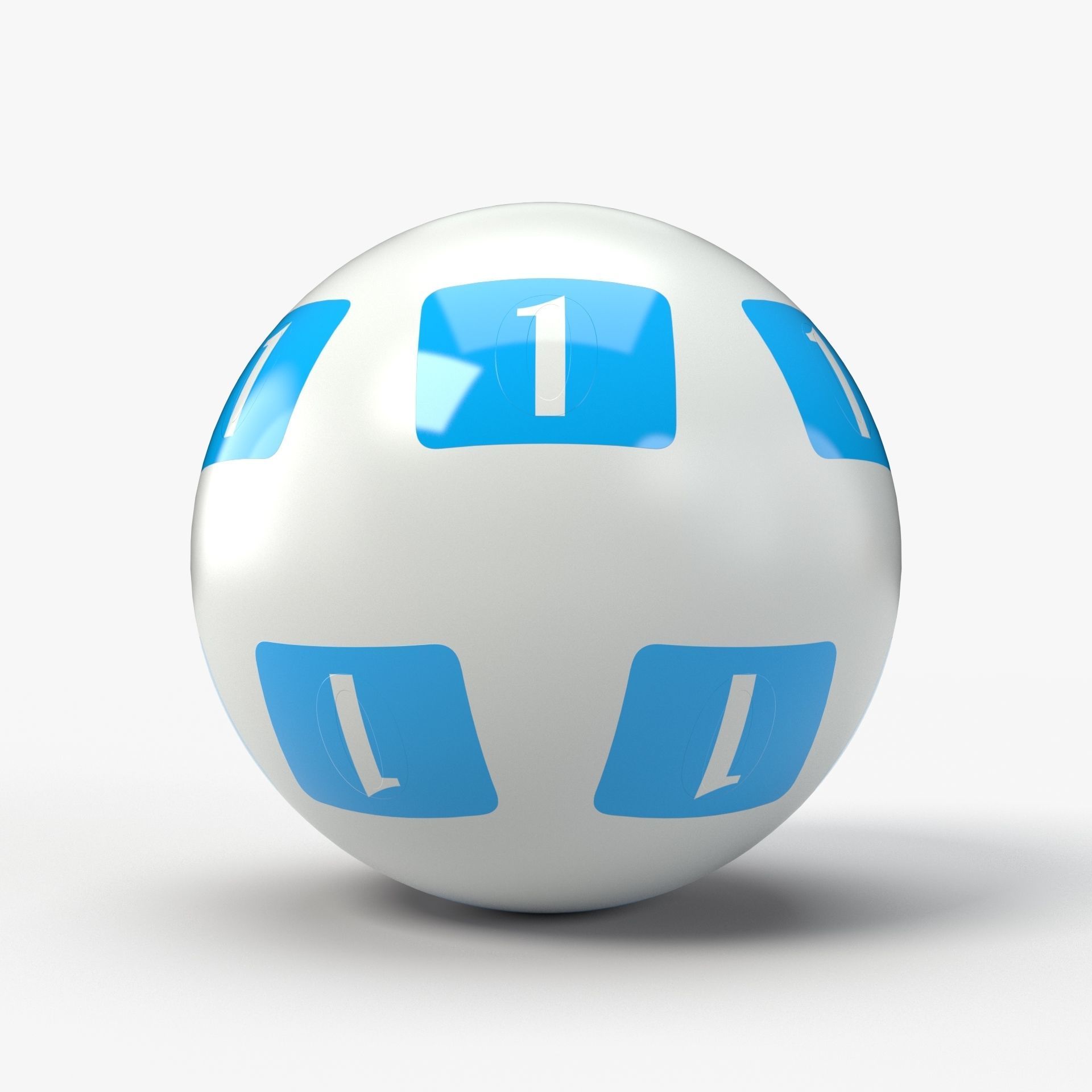 Lottery Balls set with PBR Textures 3D model | CGTrader