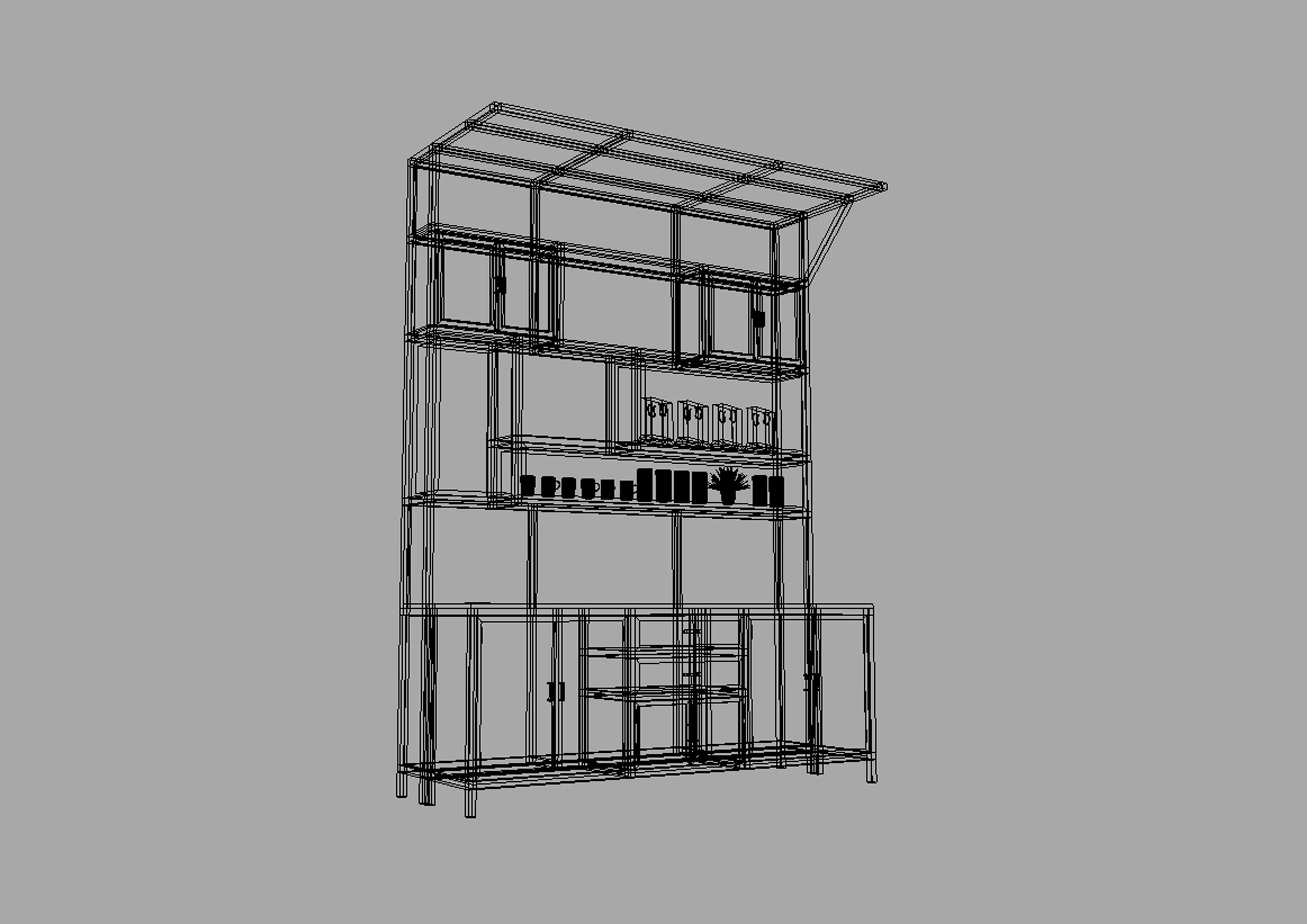 MERCHANDISE RACK 3D model | CGTrader