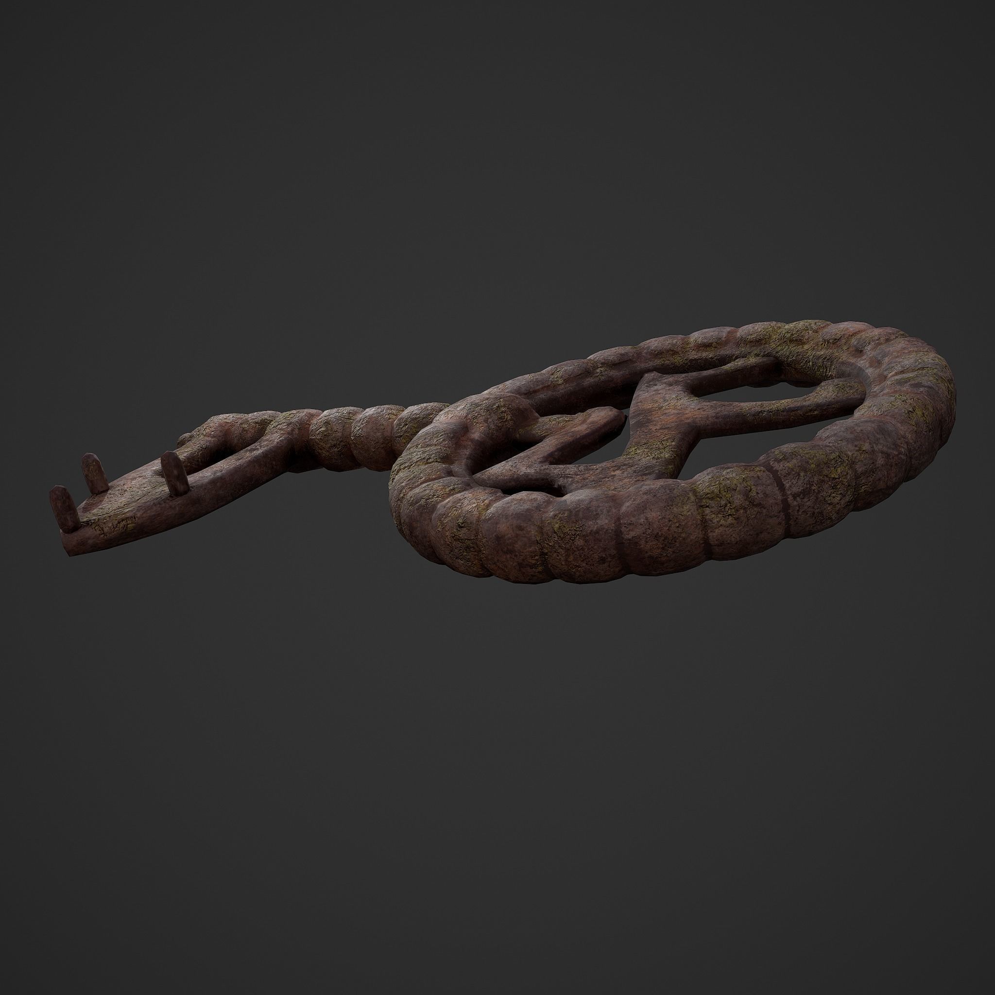 Ancient Medieval Key 3D model | CGTrader