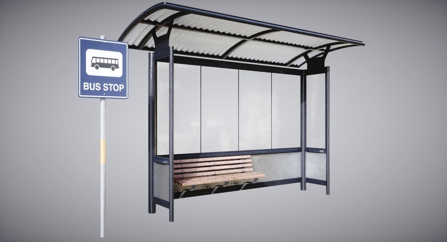 3D model Street Scene VR / AR / low-poly | CGTrader