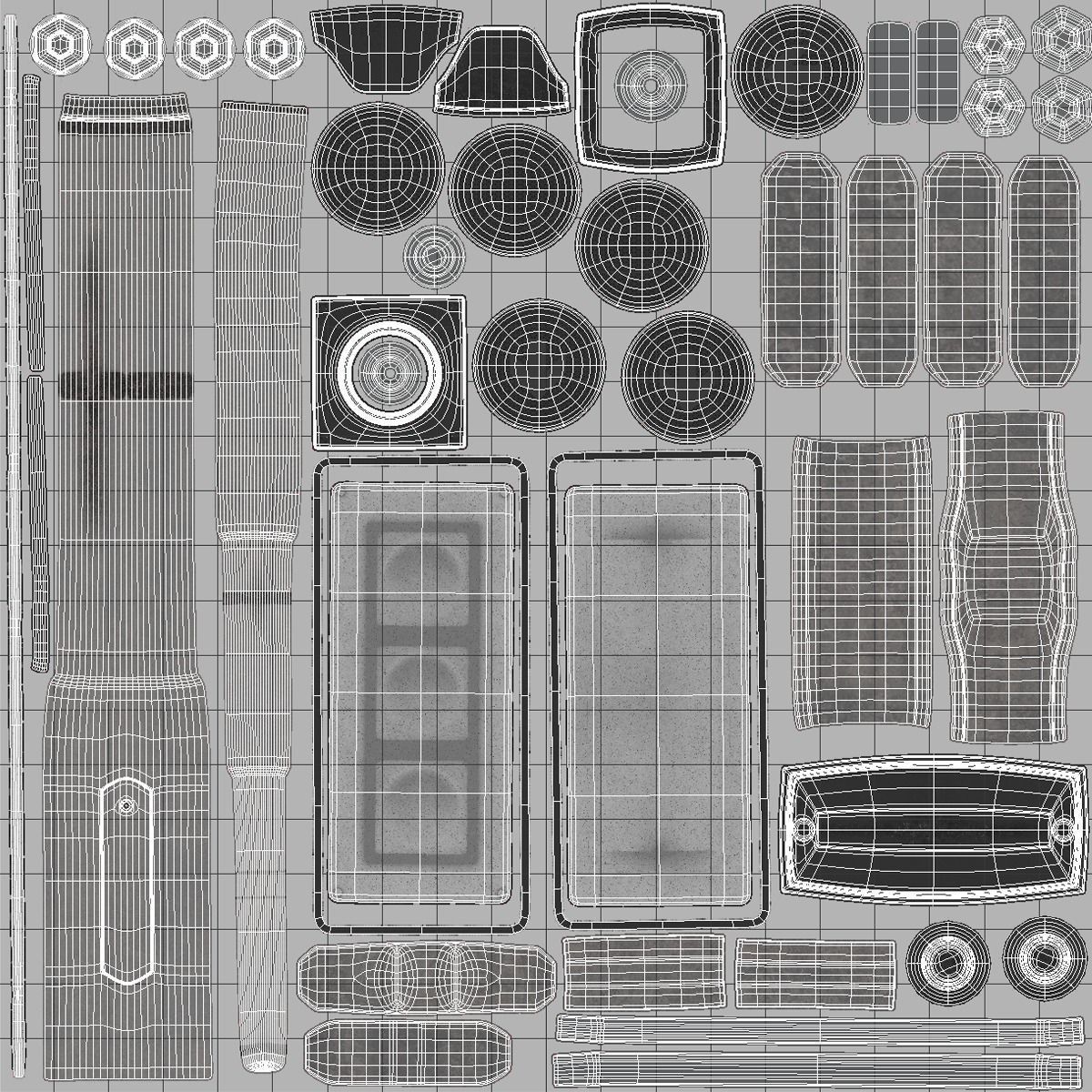 3D model Street Scene VR / AR / low-poly | CGTrader