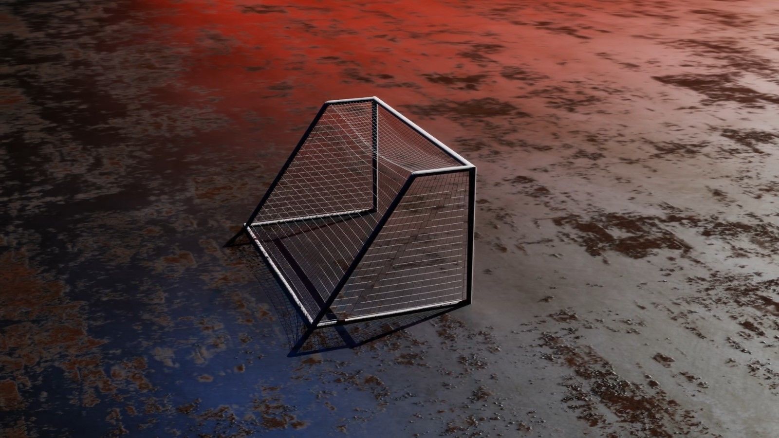 Football Net 3d model free VR / AR / low-poly 3D model animated | CGTrader