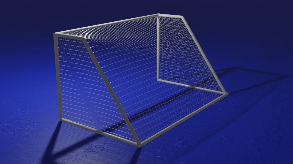 Football Net 3d model free VR / AR / low-poly 3D model animated | CGTrader