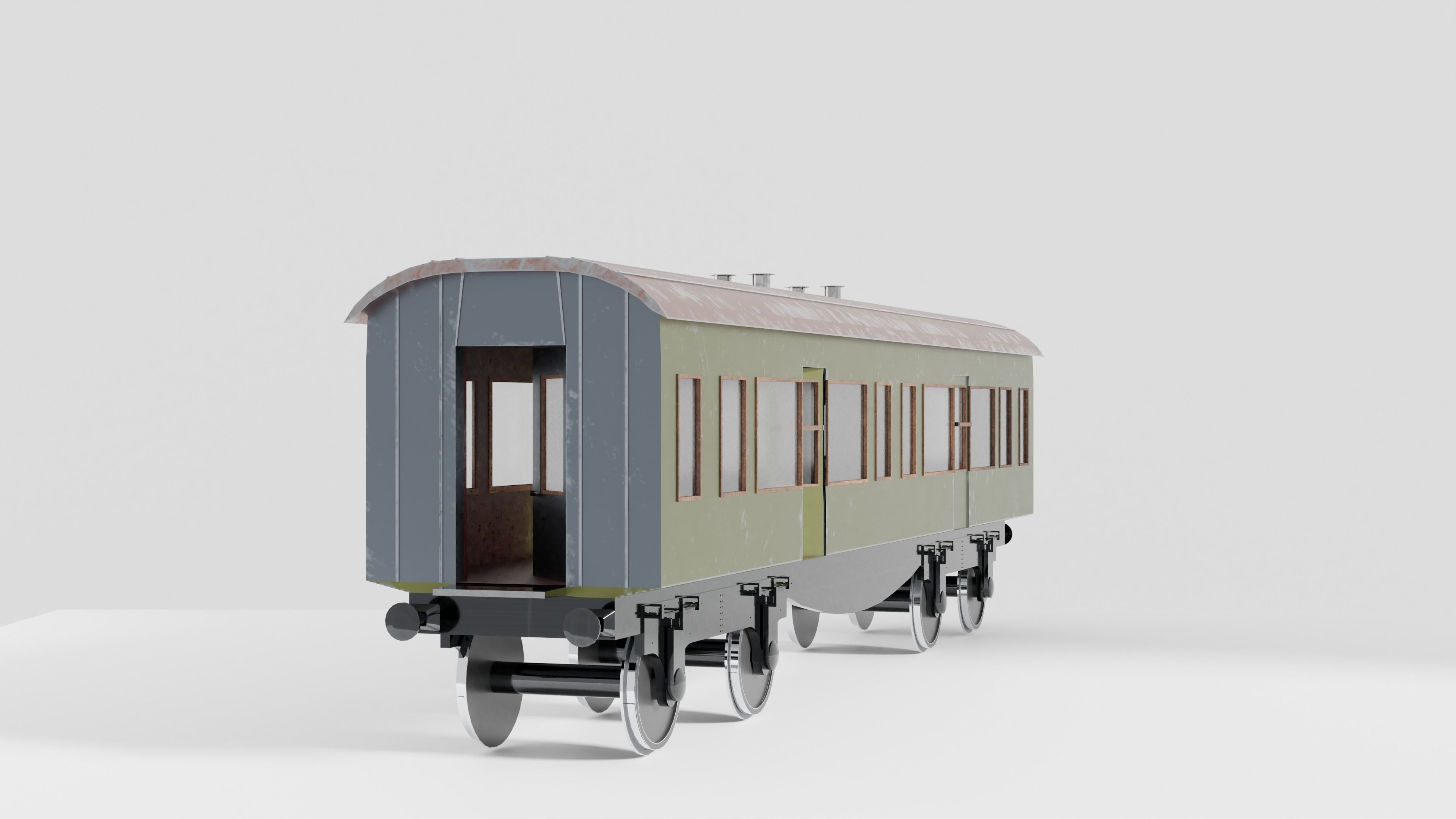 carriage free 3D model | CGTrader