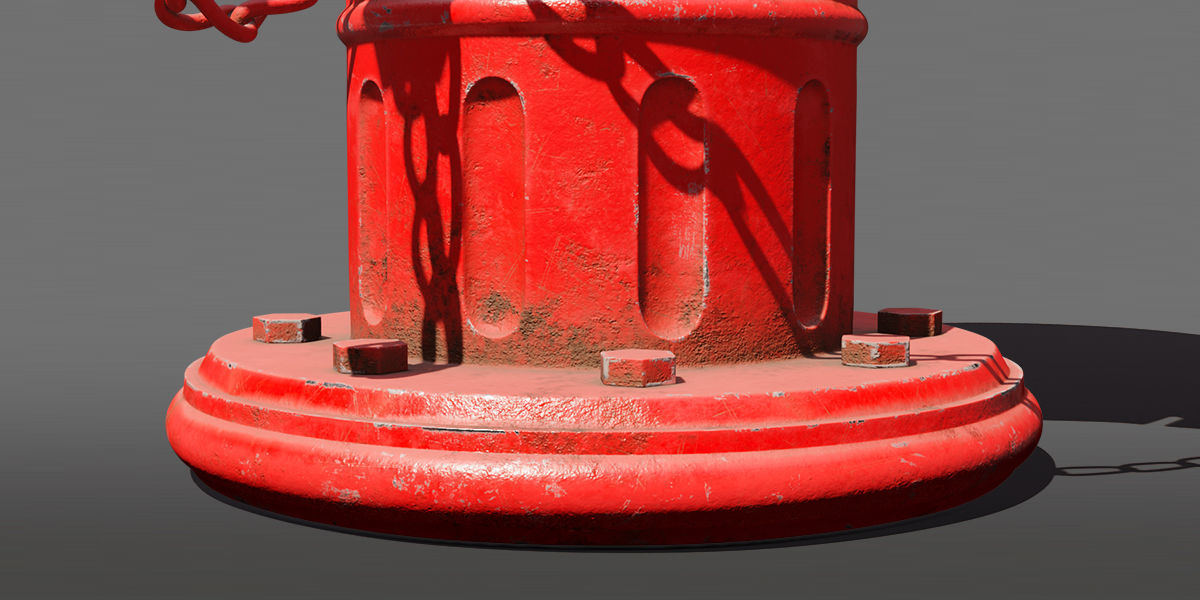 Hydrant - 4k texture 3D model | CGTrader